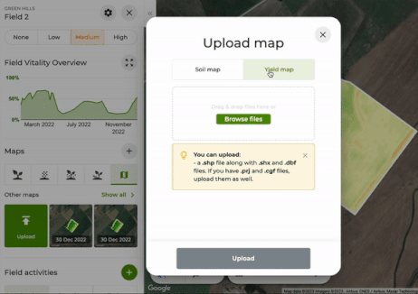 What are yield maps and how to upload them? – Arvorum - Help Center